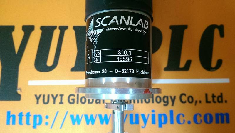 SCANLAB S10.1 SCANNER HEAD GALVANOMOTER - PLC DCS SERVO Control MOTOR POWER SUPPLY IPC ROBOT